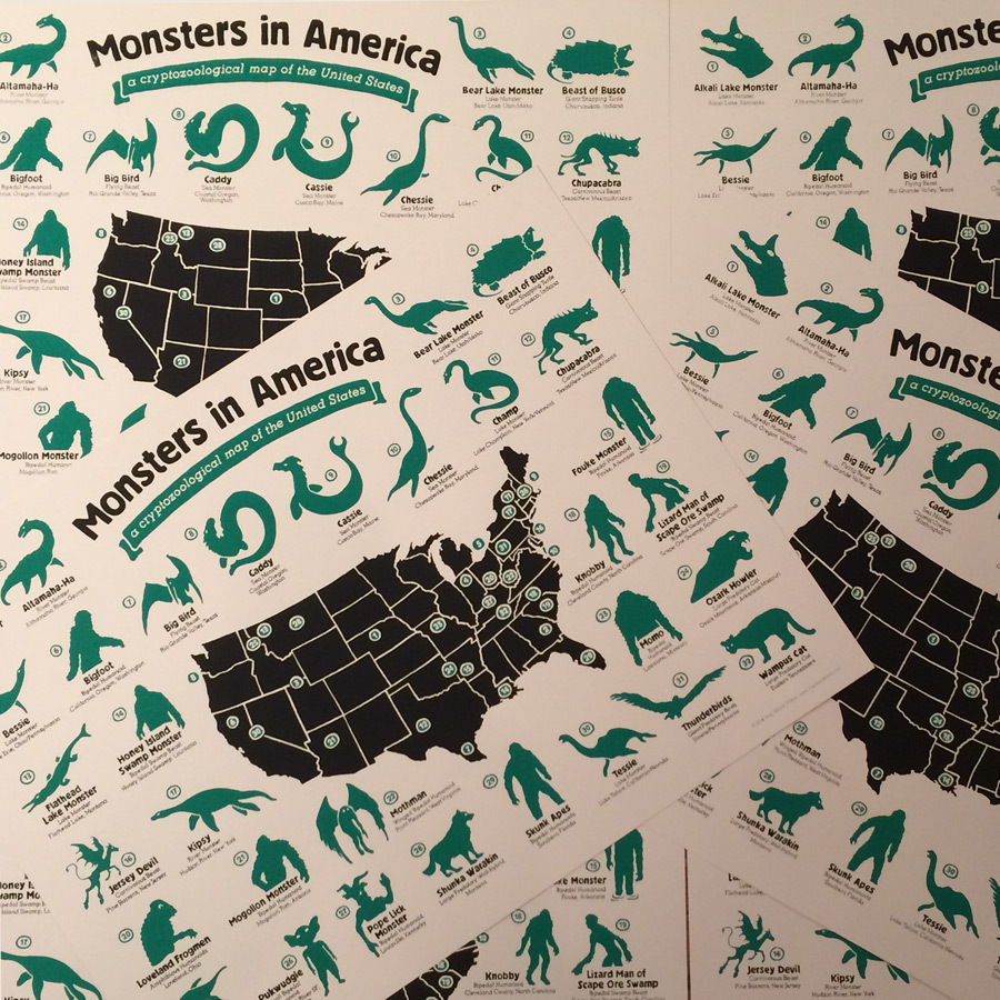 Infographic: Monsters in America – Michael Sandberg's Data ...