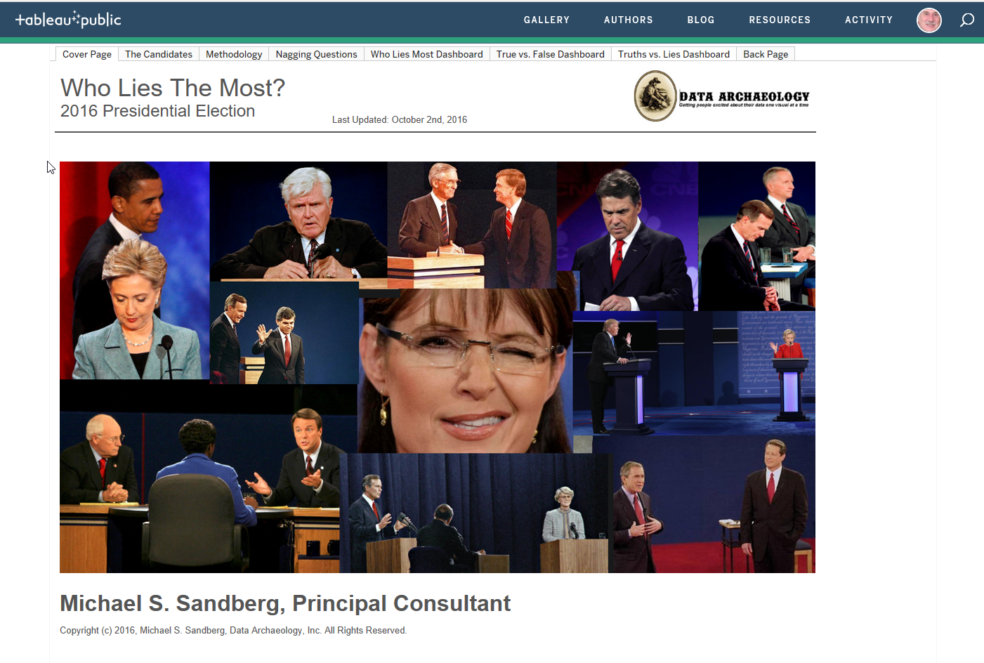 UPDATED: Who Lies the Most? 2016 U.S. Presidential Election – Michael ...