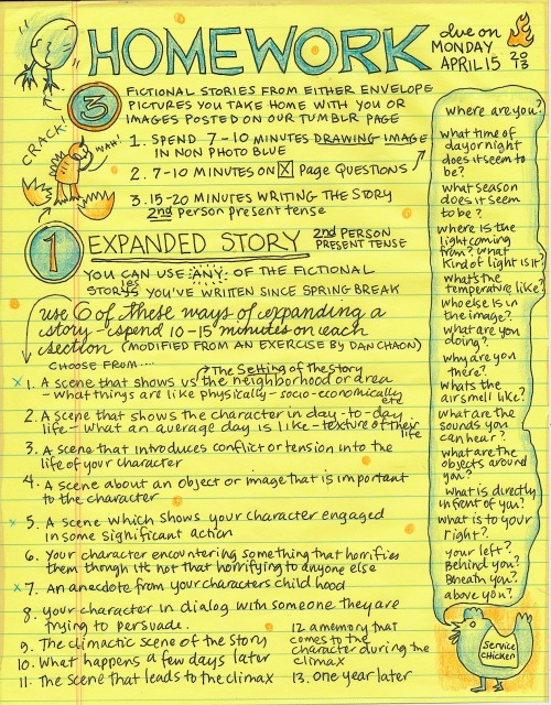 DataViz in Education: Lynda Berry’s Creative Syllabus & Homework ...