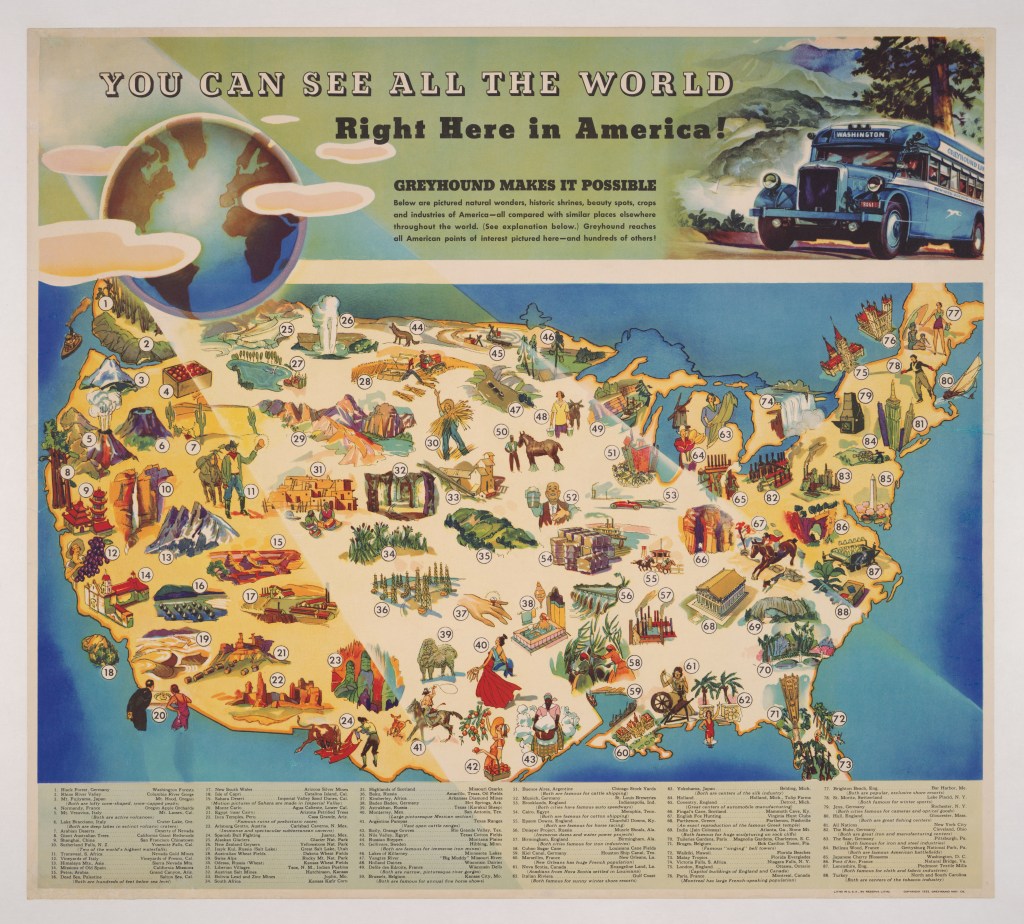 DataViz as Maps: 10 Cool Maps About America – Michael Sandberg's Data ...