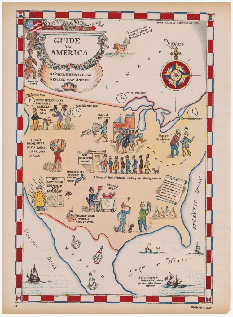 DataViz as Maps: 10 Cool Maps About America – Michael Sandberg's Data ...