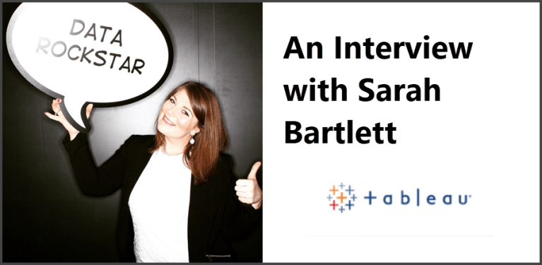 Tableau Community Spotlight: An Interview with Sarah Bartlett – Michael ...