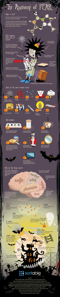 Happy Halloween: The Anatomy of Fear Infographic – Michael Sandberg's ...