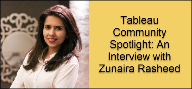 Tableau Community Spotlight: An Interview with Zunaira Rasheed ...