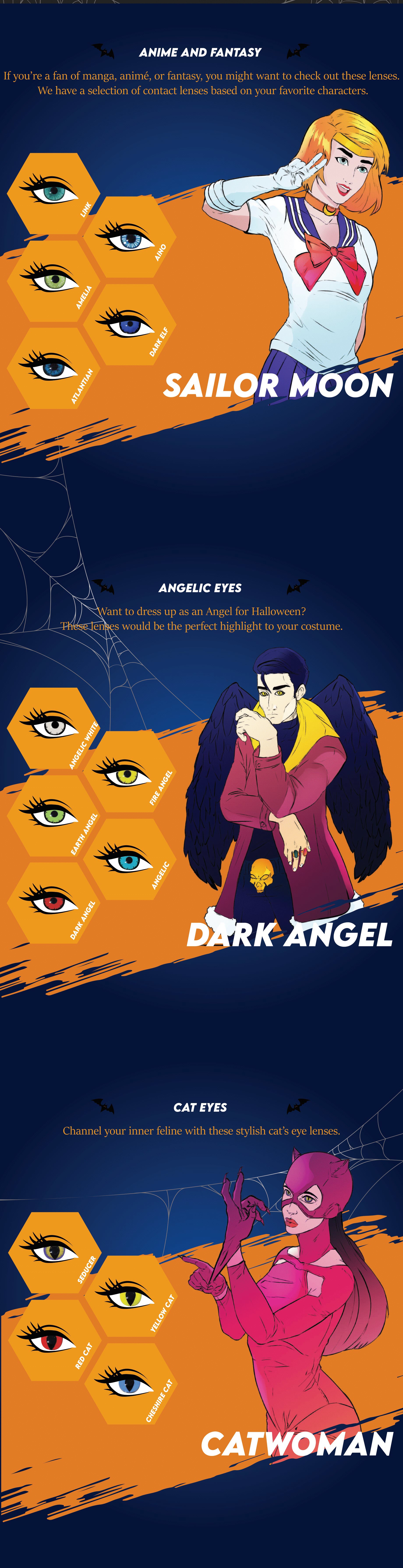 Infographic: Halloween Contact Lens Guide (Lens.com) – Michael Sandberg ...
