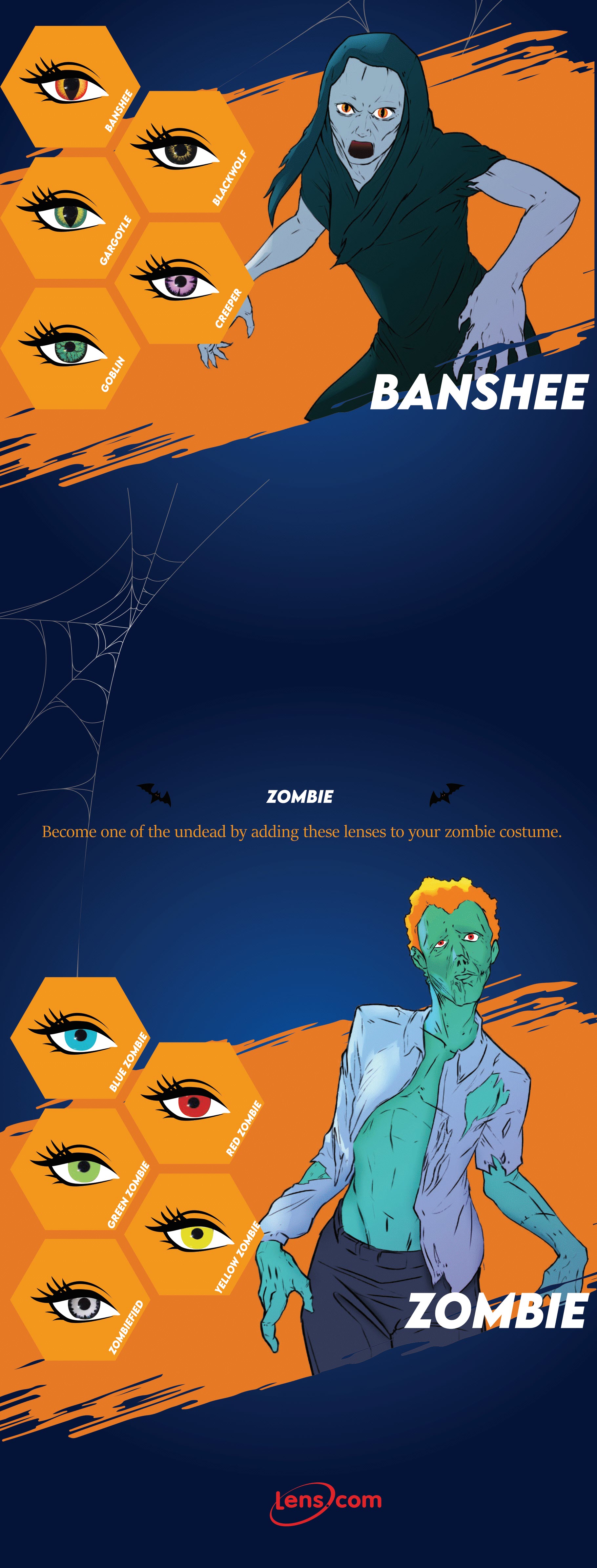 Infographic: Halloween Contact Lens Guide (Lens.com) – Michael Sandberg ...