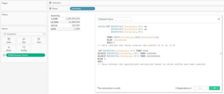 Tableau Tip #10 – Custom Numeric Formatting Calculation – Michael ...